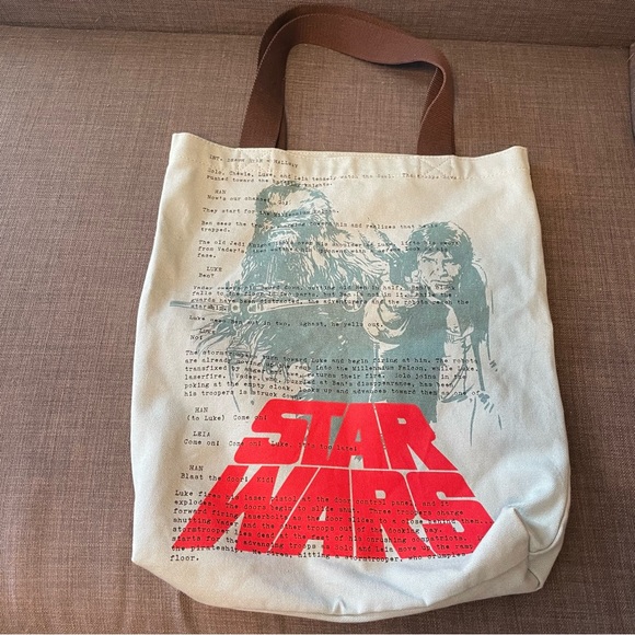 Loungefly | Bags | Han Solo Chewbacca Chewie Canvas Tote Bag 28 ...
